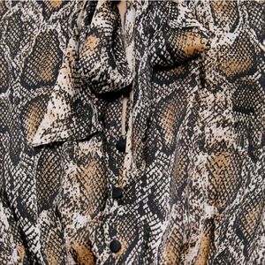 Zara | Dresses | Zara Snake Print Midi Dress | Poshmark